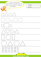 Pattern Recognition Worksheets | Craetive Kids Colouring