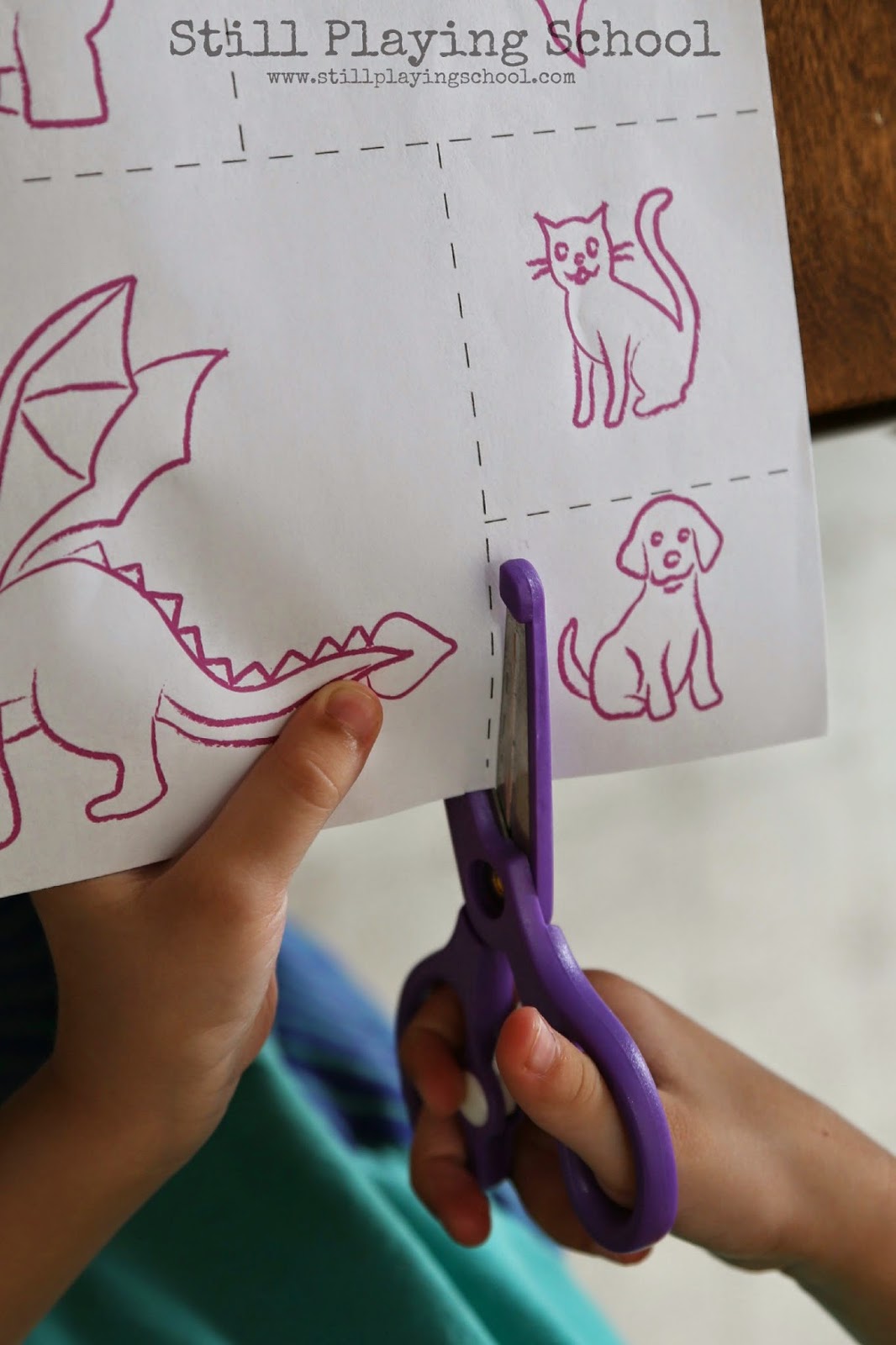 The Purple Crayon Extension Activity | Still Playing School