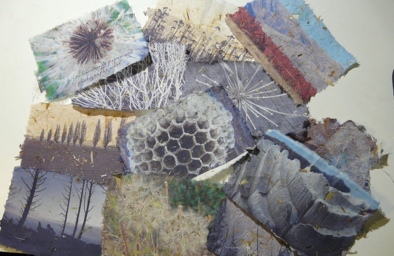 CrowZenArt: Handmade paper meets photographs