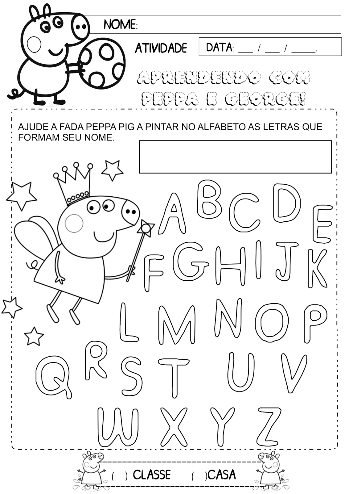 Educação infantil facil: NOME E LERAS DO NOME Educação infantil facil: NOME E LERAS DO NOME