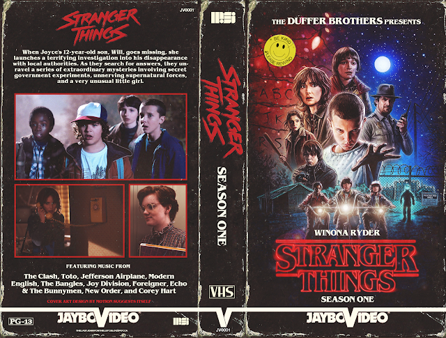 Stranger Things VHS Cover - Smoov Design Co.