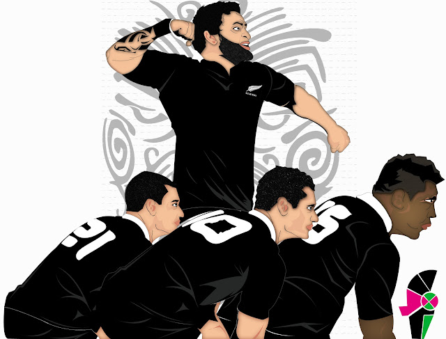 Fabio Illustrator: All Blacks - Fi
