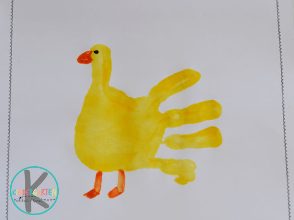 duck craft for kids | Kids crafts toddlers, Duck crafts, Handprint craft
