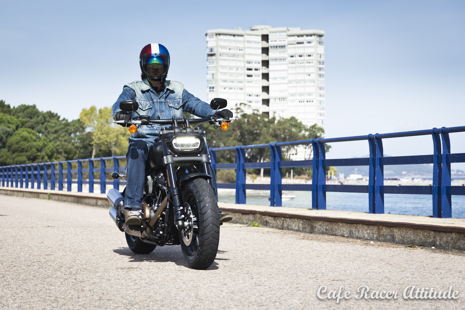 Cafe Racer Attitude: Prueba Harley-Davidson Fat Bob 114