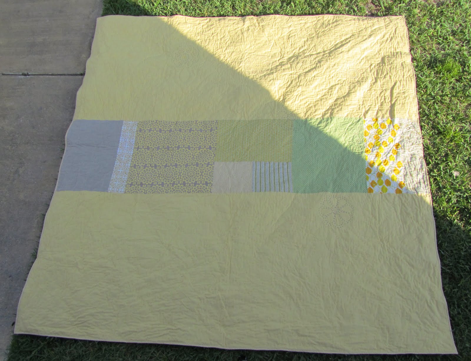 insanely crafty: Picnic Quilt