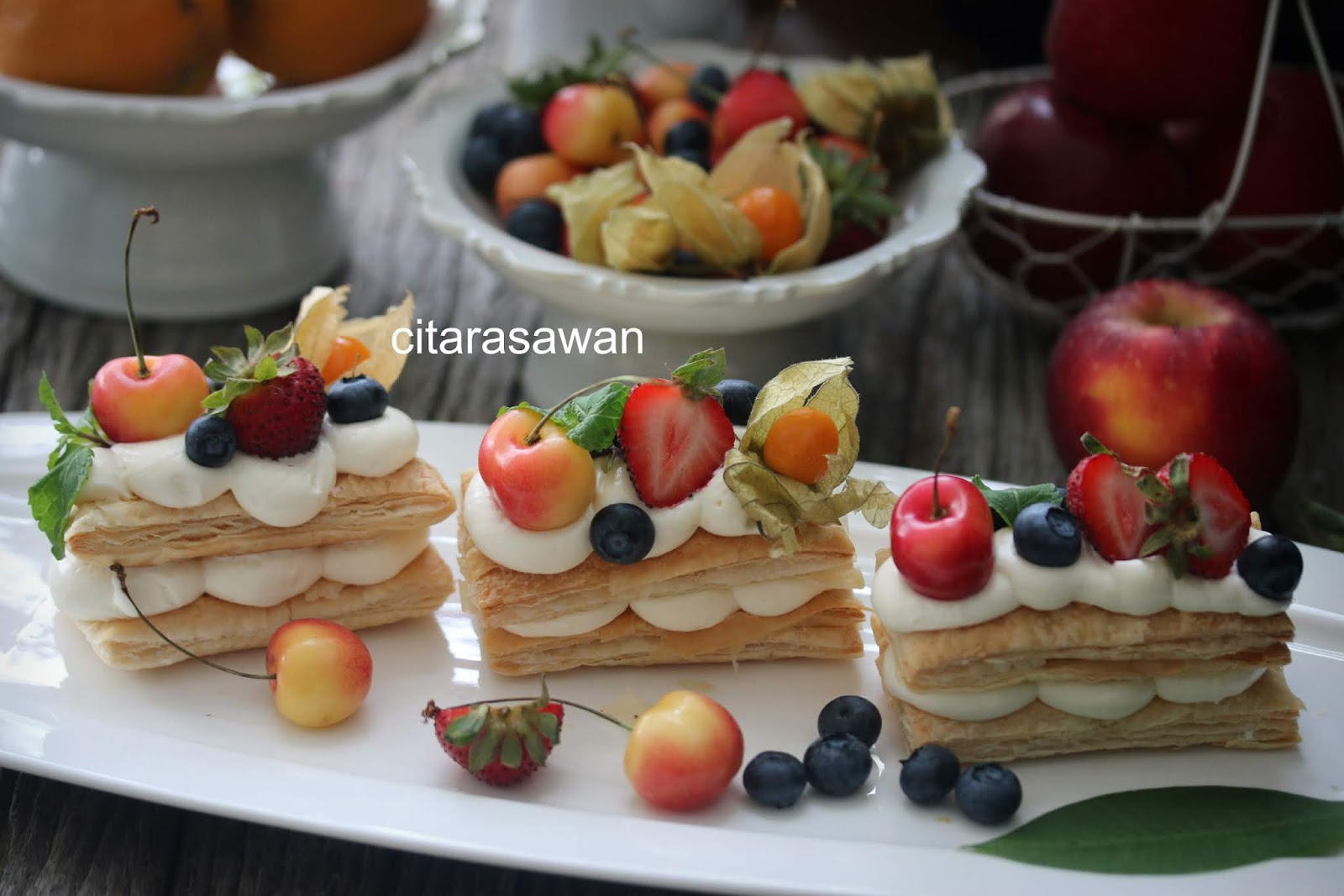 Kepingan Keju Pastry Puffs ~ Must Read!