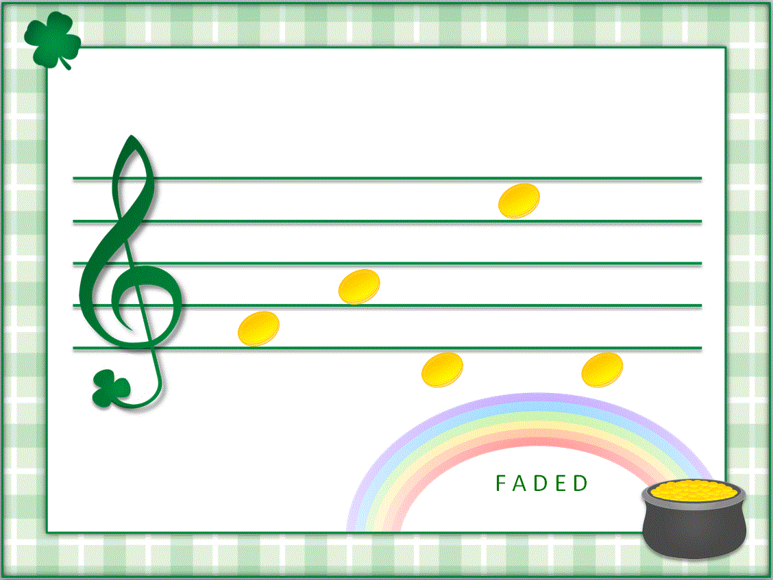 MyMusicalMagic: St. Patrick's Day Note-Spelling & Freebie