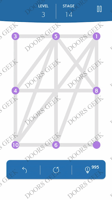 1LINE Level 3 Stage 14 Solution ~ Doors Geek
