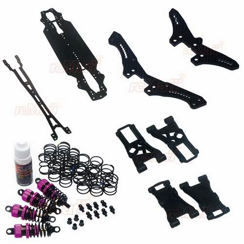 3レーシング「Sakura XI スポーツ用グラファイト アルティメット コンバージョン パーツセット Yeah Racing 50mm ...