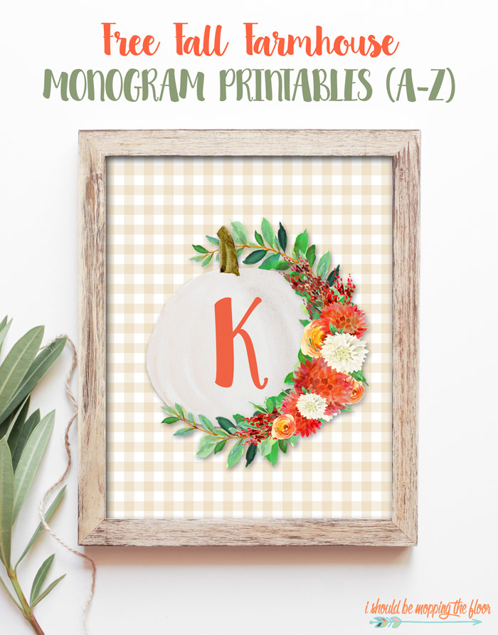 Free Printable Monogram Templates