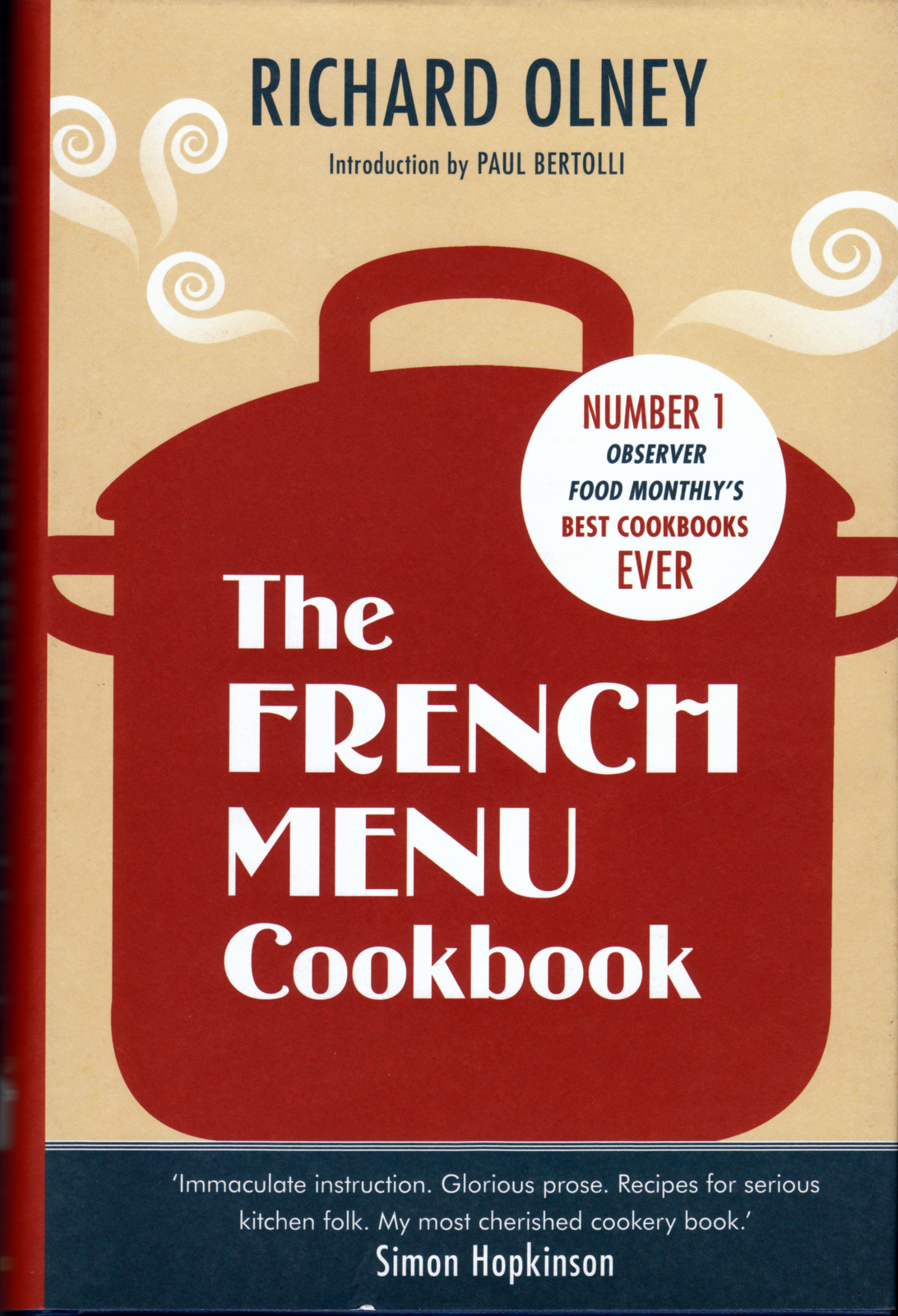 James Brook / Design: The French Menu Cookbook – Richard Olney