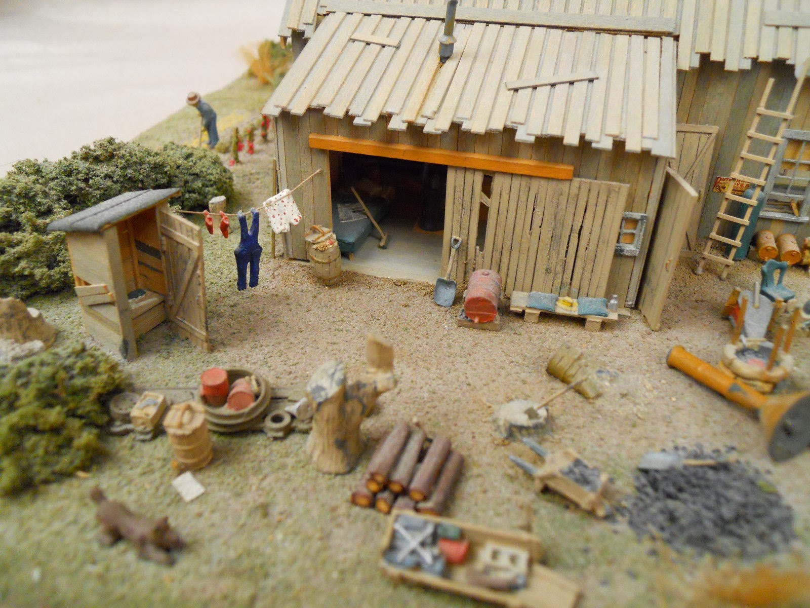The Model Railroader's Notebook: FSM Kit #160 Logging Repair Shed ...
