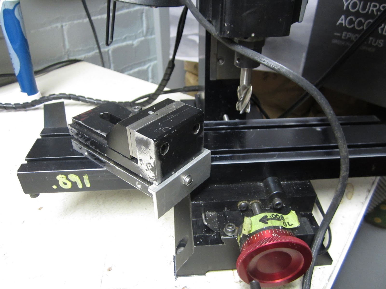 MI Shop Tools Inventions: Sherline Mill - Quick Set - Up Machine Vice