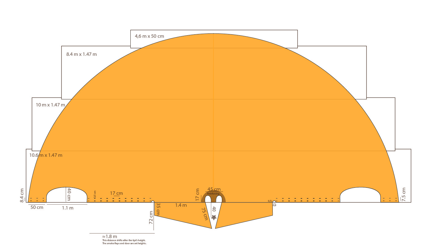 Paddle Reflections: Tipi project: Part two