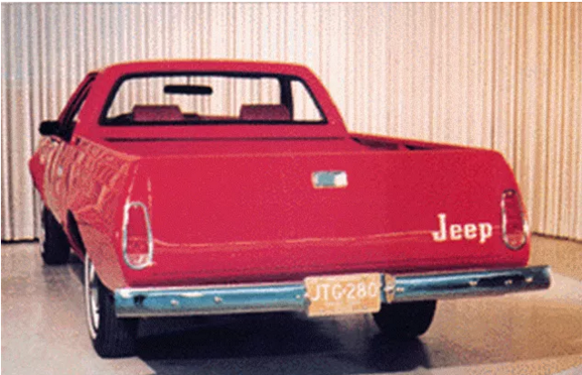 Pizza Don't Go Bad: Jeep Cowboy: The AMC-Based Jeep Pickup Prototype ...