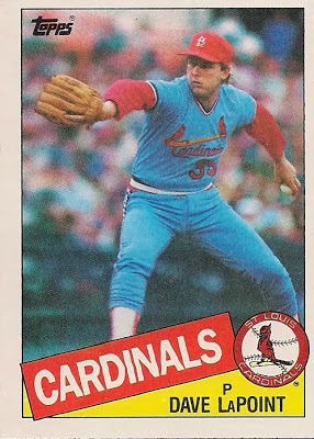 1985 Topps: #71T - Dave LaPoint