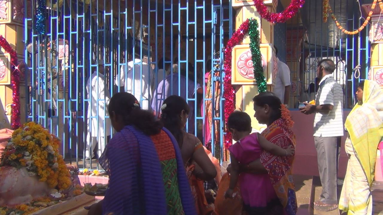 Vedic chanting, mainly Sri Rudram and Shiva mantras were being ...