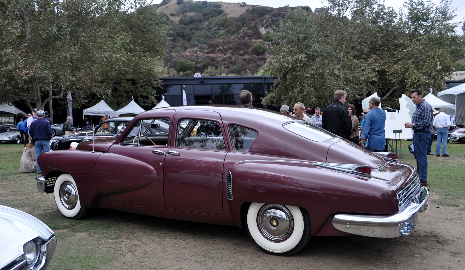 Just A Car Guy: the first (only) Tucker I've seen at a car show
