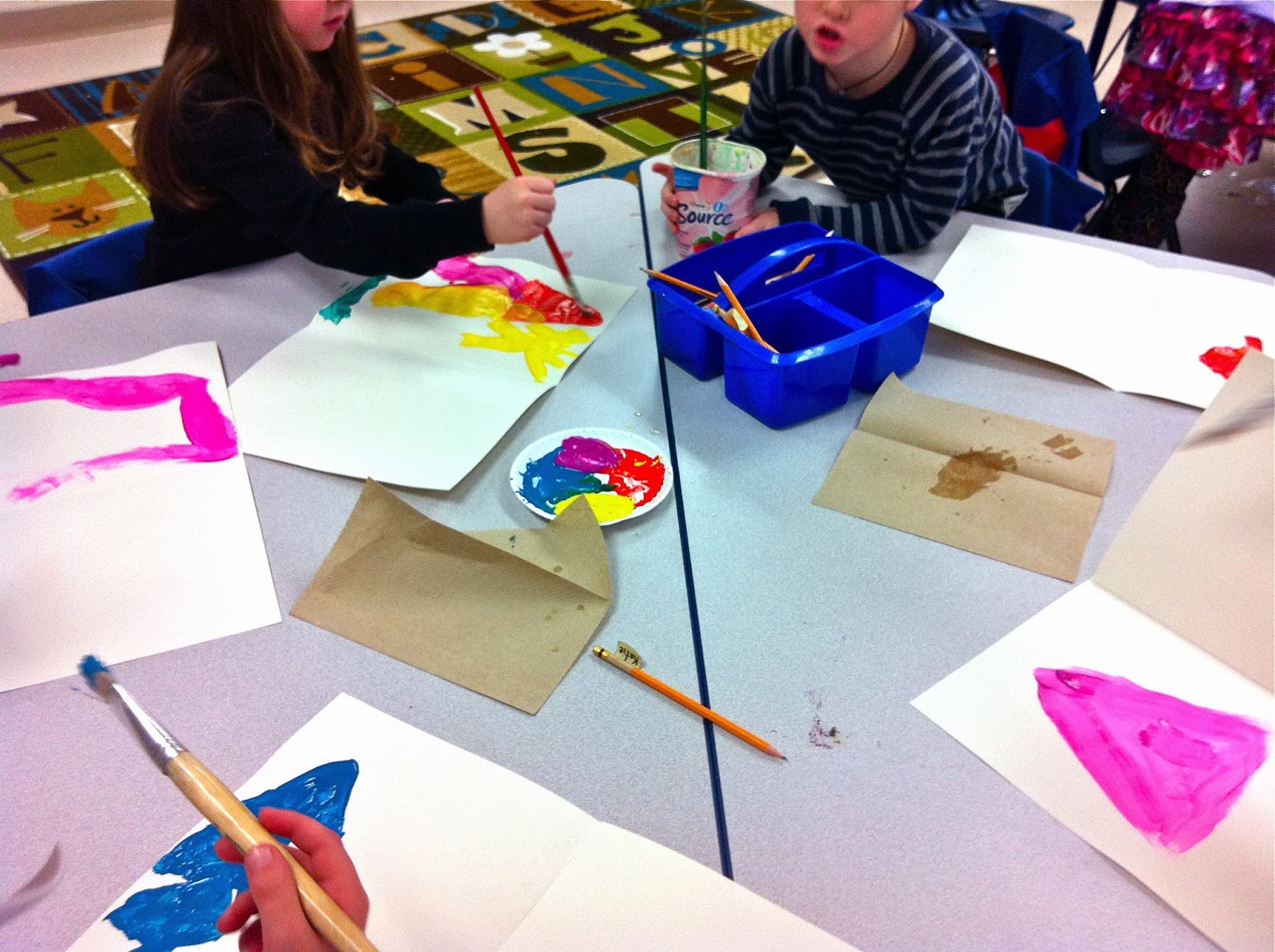 Fun With Firsties: Happy New Year! (Hot Chocolate & Symmetry)