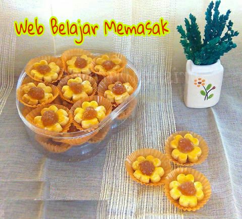 Resep Kue Nastar Bentuk Bunga - Belajar Memasak