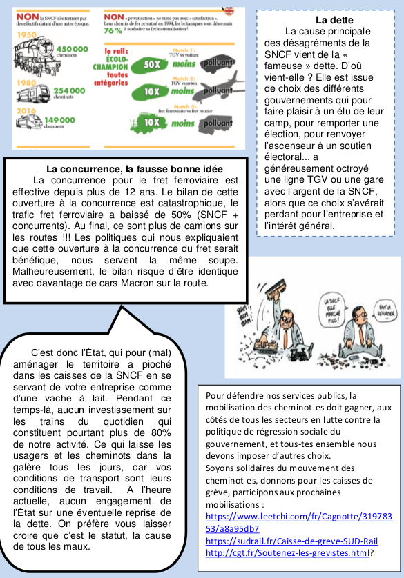 Les cheminot-es ne s'endorment pas...