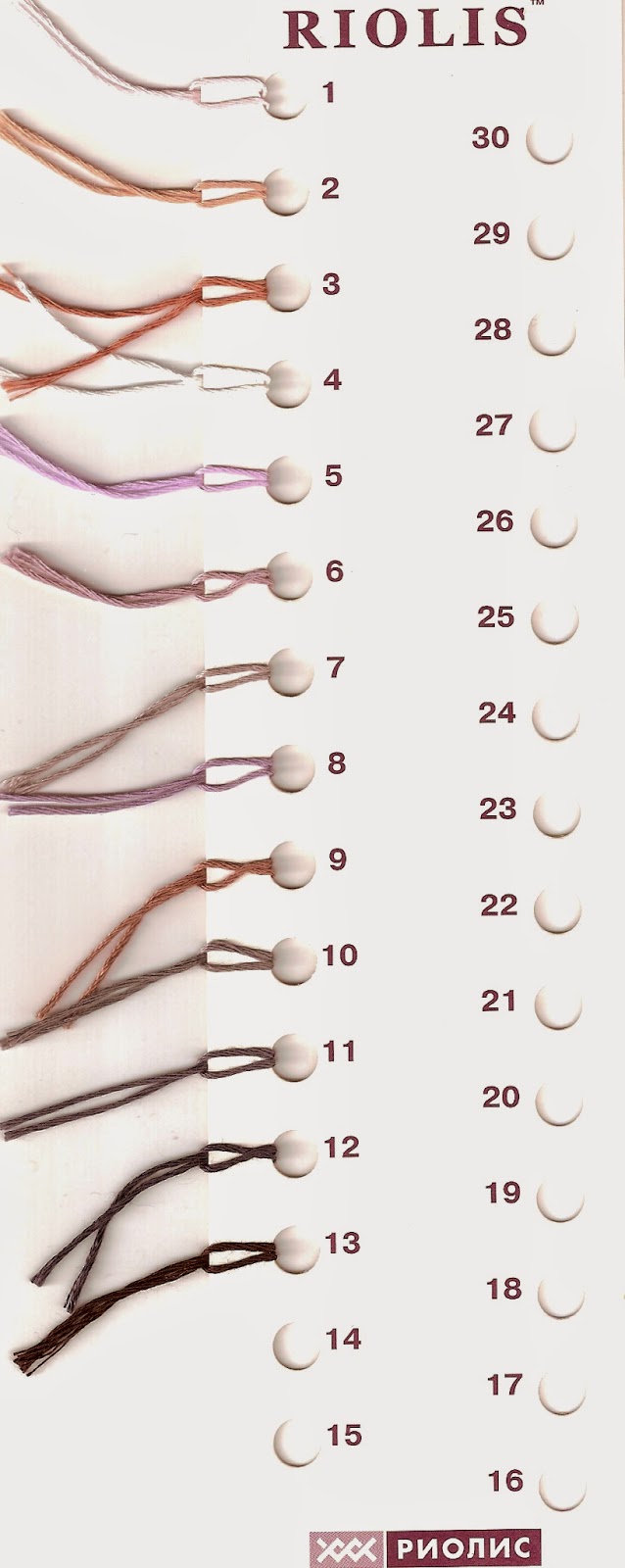 Вышивалка: Скачать схему вышивки Riolis 1082 "Мисс Элегантность"
