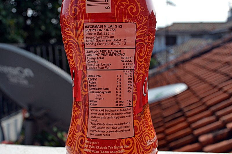 Menguak Kandungan Teh Manis Botolan - everybodygoesblog