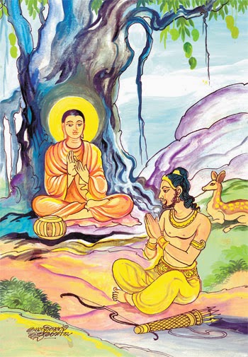 Poson Full Moon Poya Day ~ Amarasara