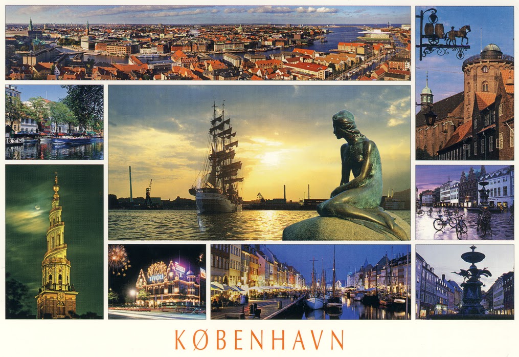 World on Postcards: Denmark / Dania