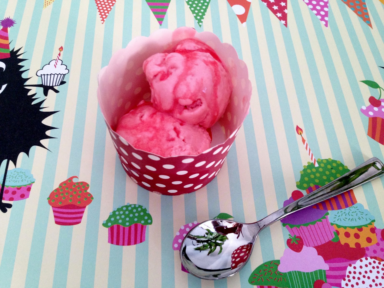 Helado de Chicle de Plátano/ Banana Buble Gum Ice Cream