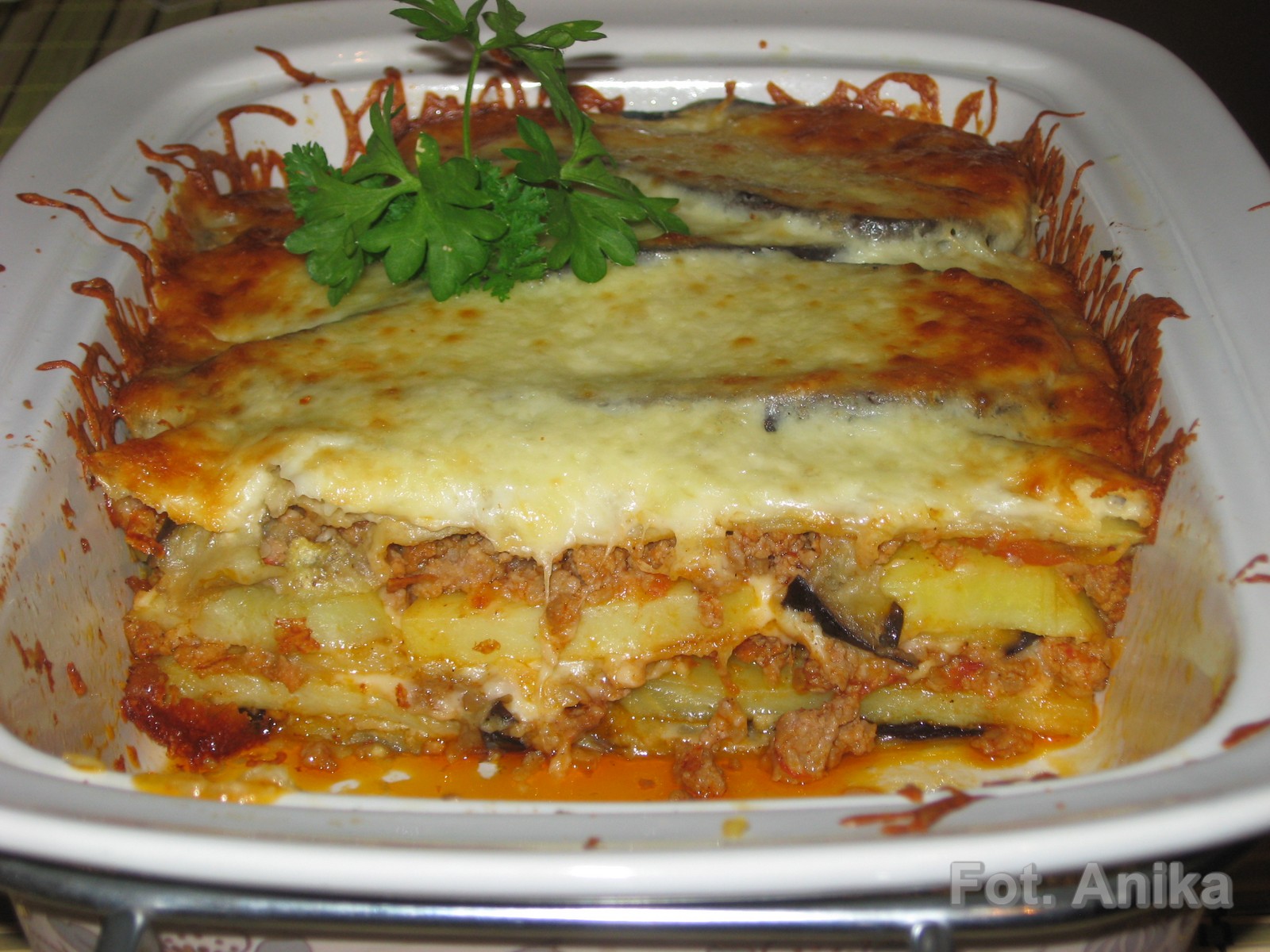 Domowa kuchnia Aniki: Grecka musaka