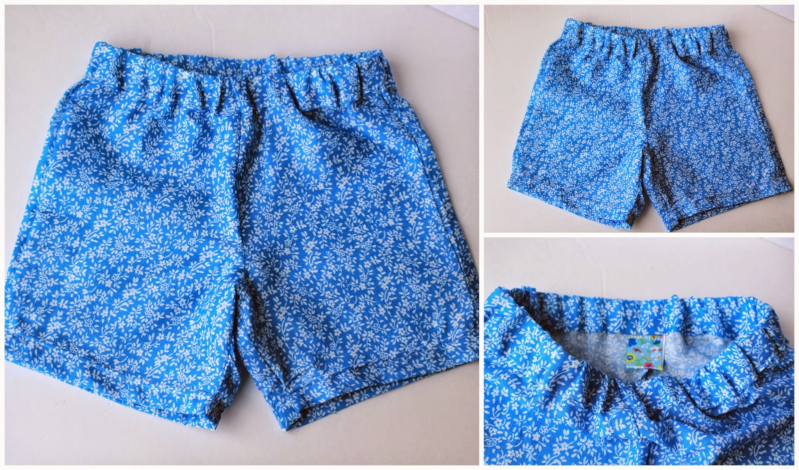Sunny Day Shorts -- Free Pattern by Oliver + S