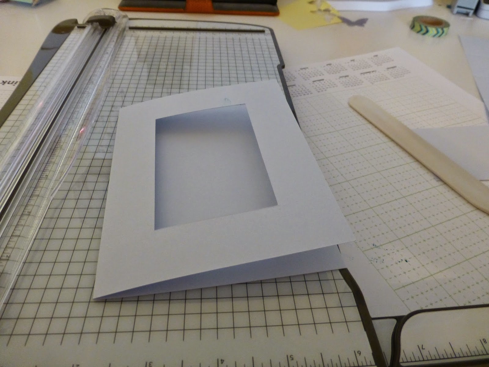 The Yellow Craft Room: Lever Card Tutorial