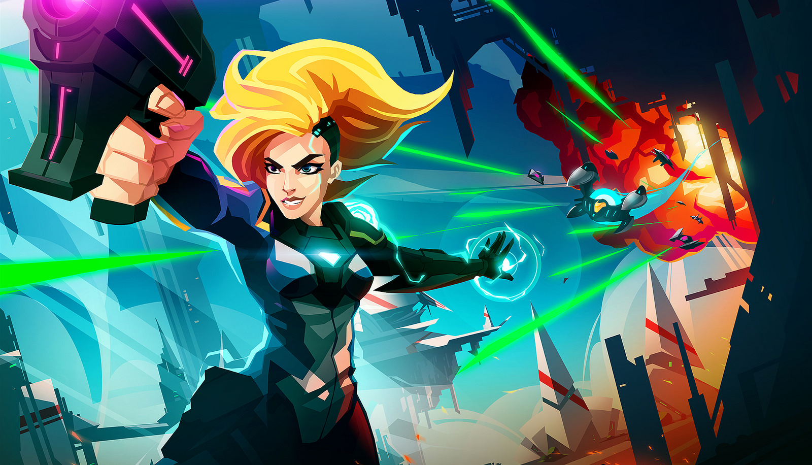 Análise: Velocity 2X (PS4) combina tiro, corrida e plataforma de forma ...