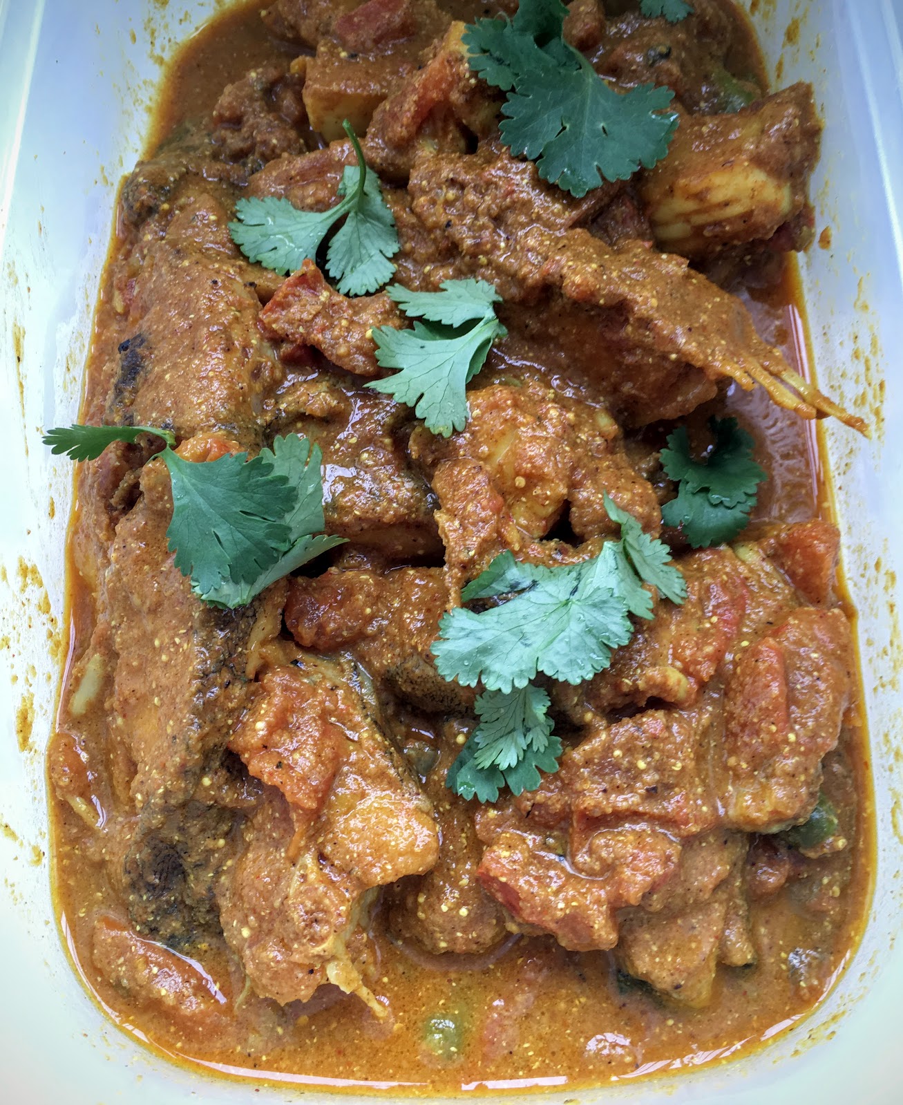pepsakoy: Indian Style Fish in Mustard Curry