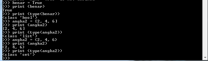 Tipe data dalam python dan pengunaannya | Gudang Informatika
