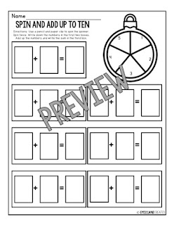 Emily Jane Creates: DECEMBER NO PREP KINDERGARTEN PACKET-OVER 100 PAGES!