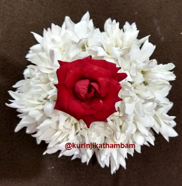 How to string Jathi Poo Chendu? ~ Kurinji Kathambam