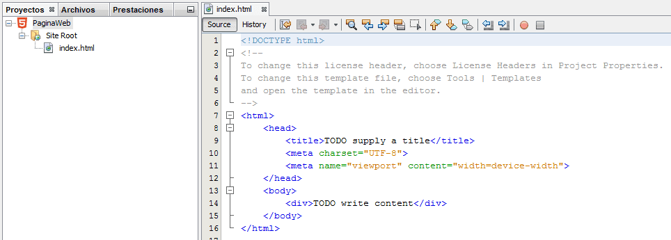 HTML5: Crear la estructura básica de una página web | The Big Web Developer