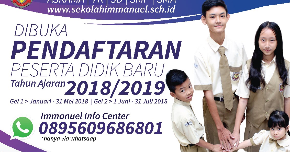 Official Poster PSB 2018 - KB IMMANUEL BATU