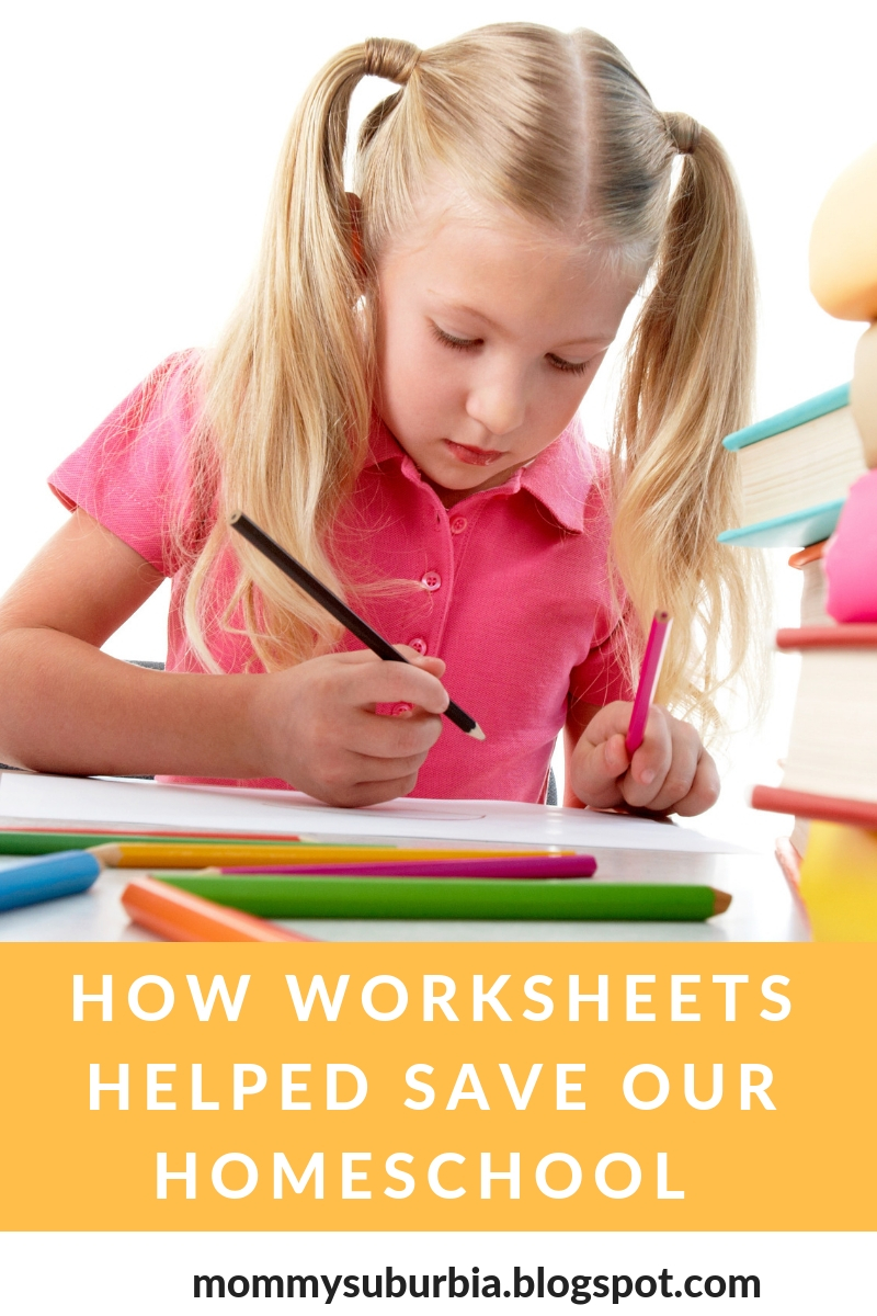 Mommy Suburbia: How Worksheets Helped Our Homeschool - Includes FREE ...