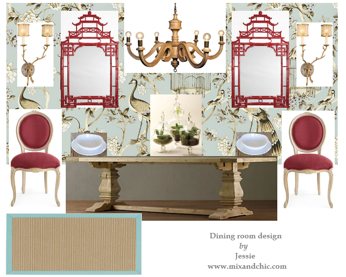 Mix and Chic: Mood board- Traditional And Eclectic Dining Room!
