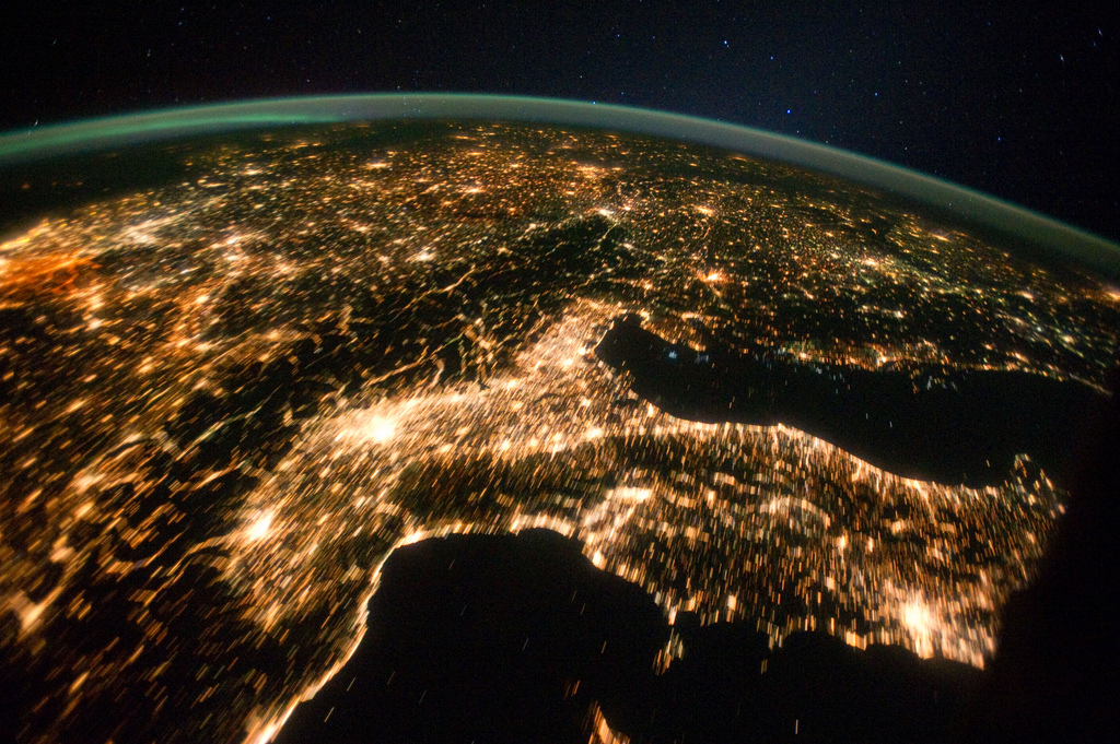 Space News Now: Photo of the Day: Europe at Night