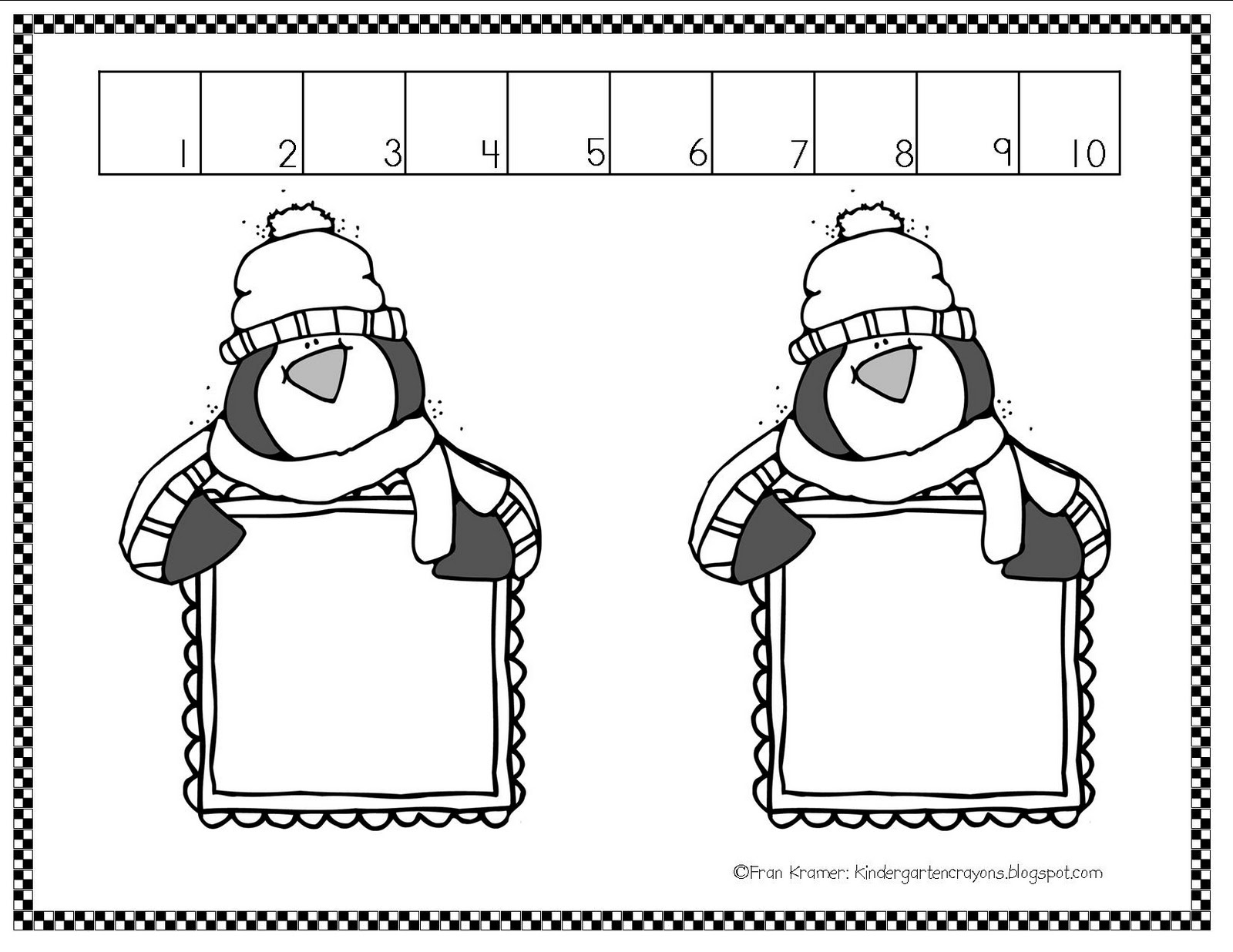 Kindergarten Crayons: What we are doing in math this week: