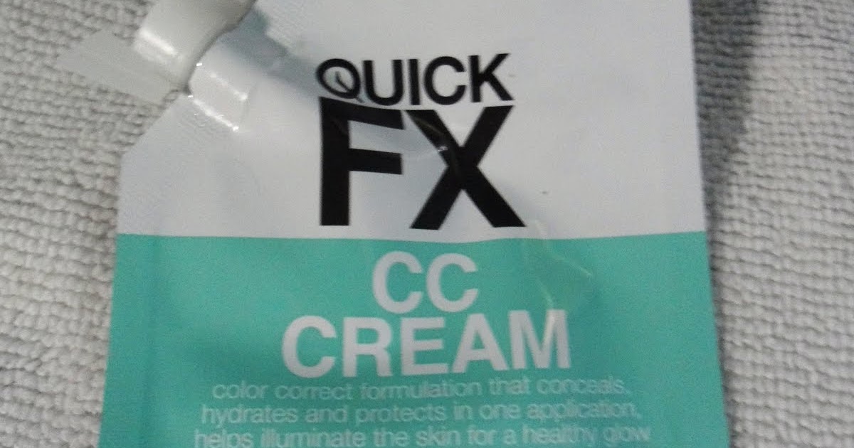 The Beauty Banana: Quick FX CC Cream Review