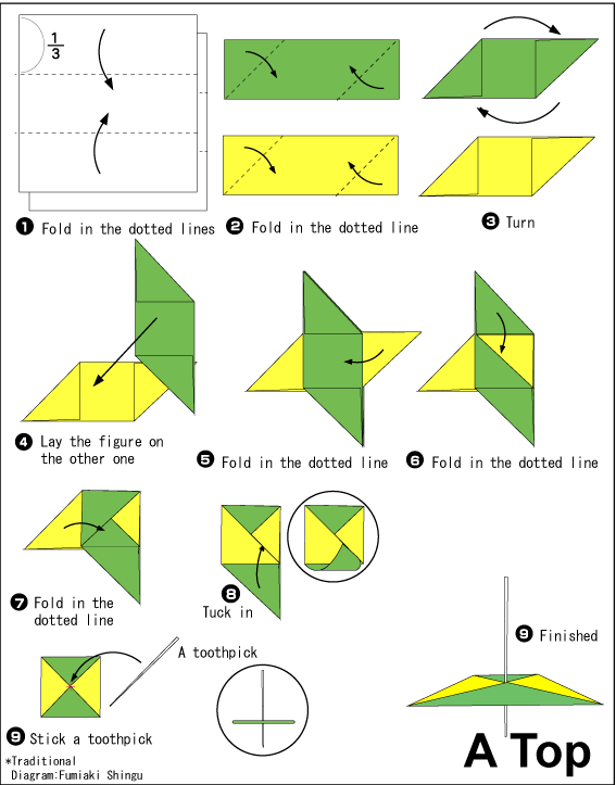 Top - Easy Origami instructions For Kids