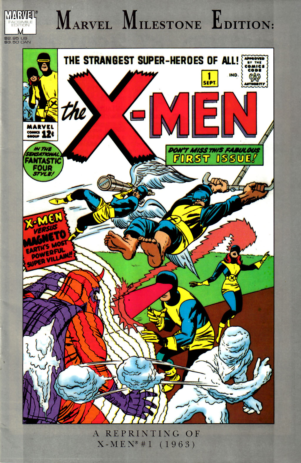 Cracked Magazine and Others: The X-Men First Issue Reprint