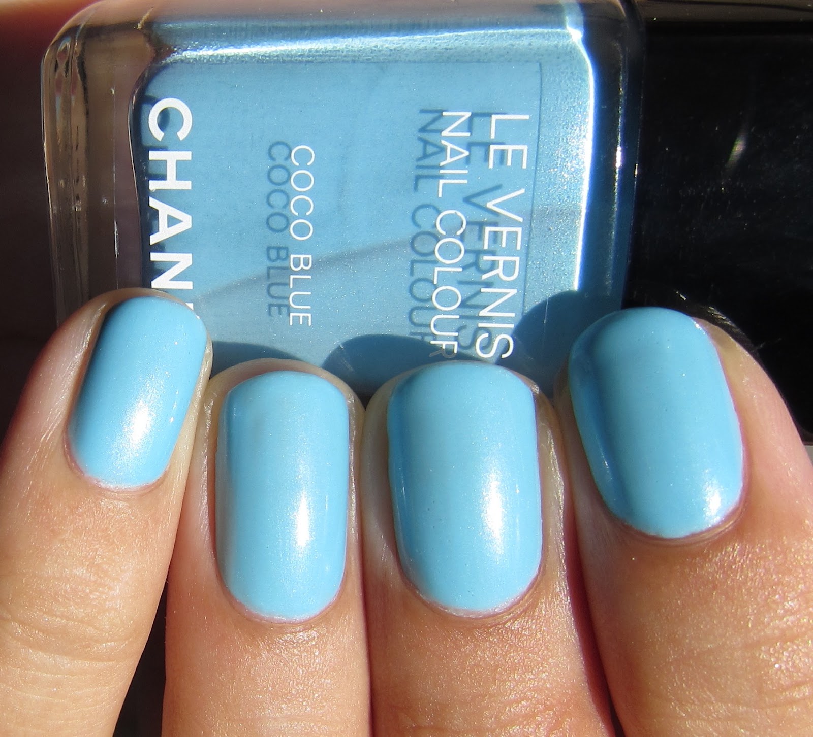 Chanel in Coco Blue