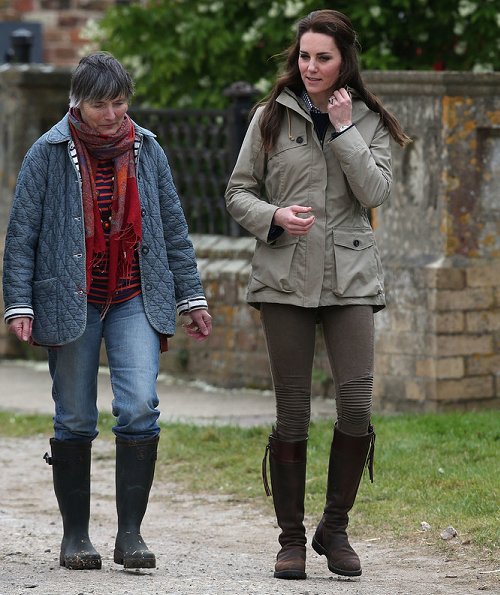Duchess Catherine visits Farms for City Children in Gloucester