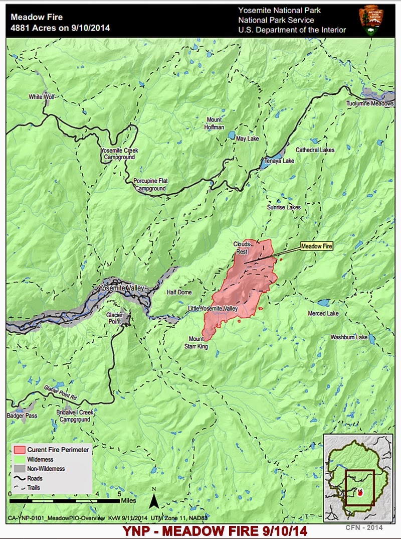 CFN - CALIFORNIA FIRE NEWS - CAL FIRE NEWS : CA-YNP #MeadowFire 4,906 ...